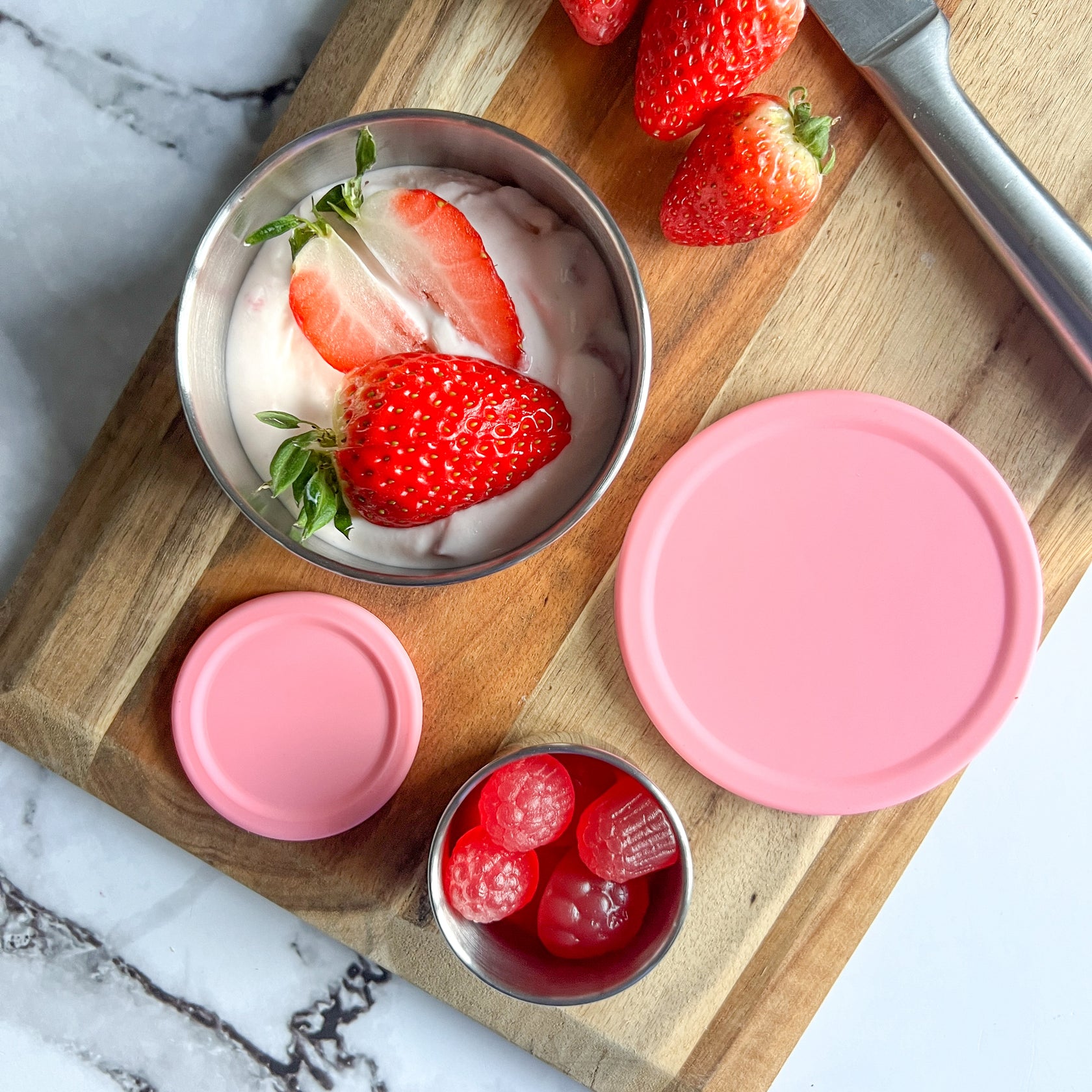 Stainless Steel Snack Pots – Ecococoon